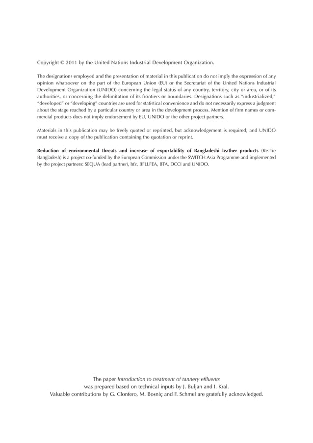 Introduction to treatment_of_tannery_effluents | PDF