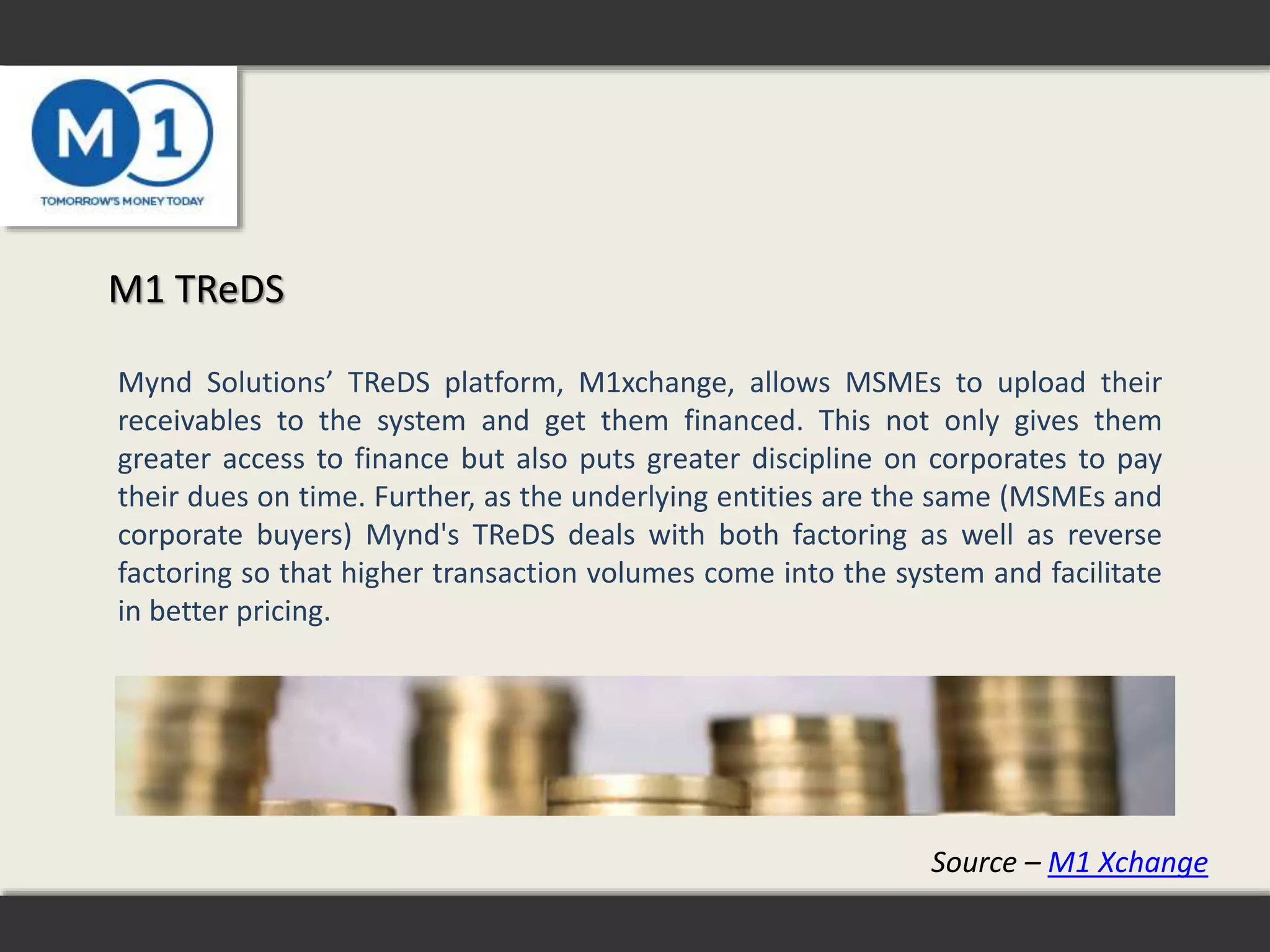 Intorduction to Treds - M1 Xchange | PPTX