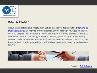 Intorduction to Treds - M1 Xchange | PPTX