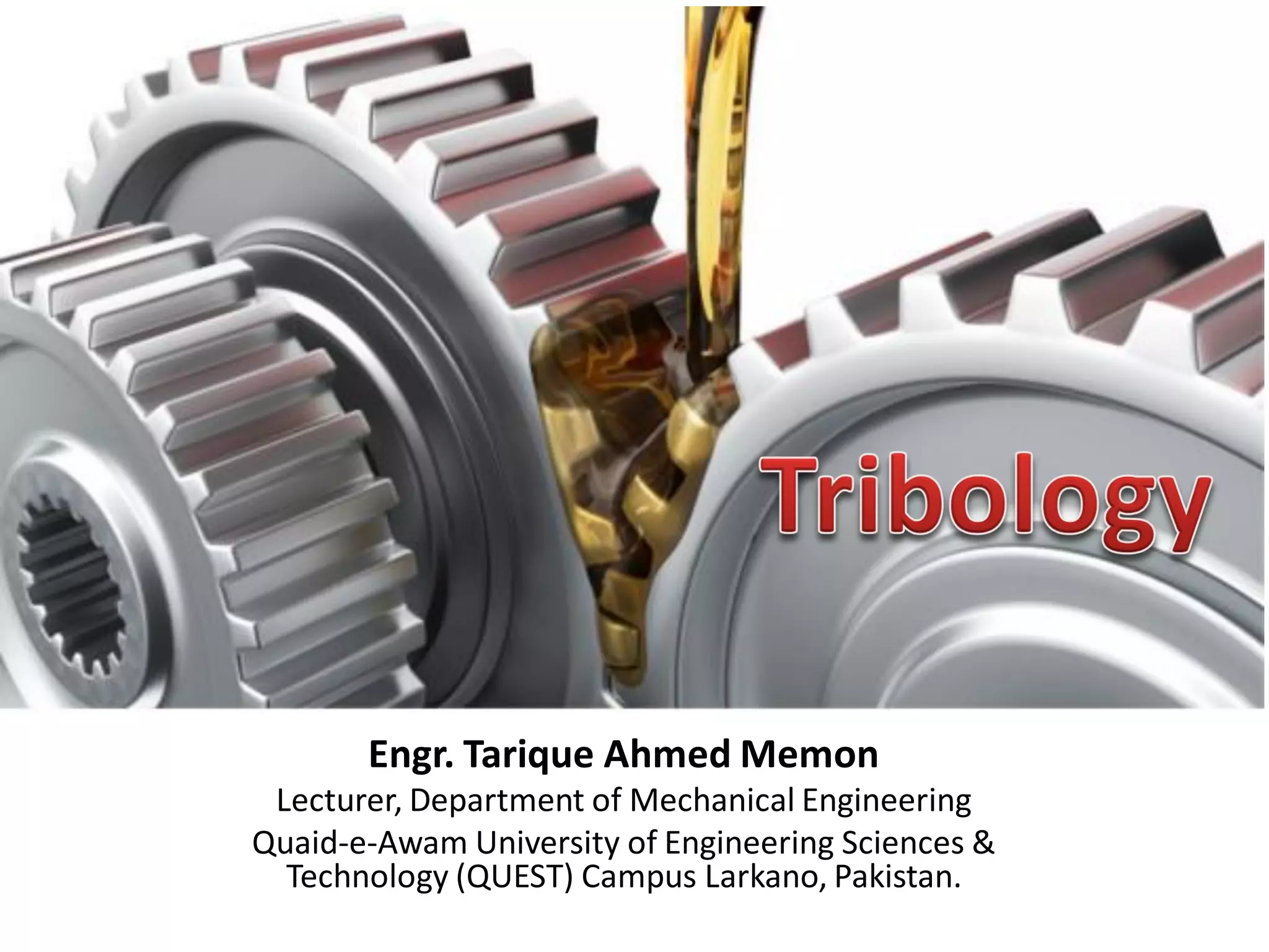 Introduction to tribology | PDF