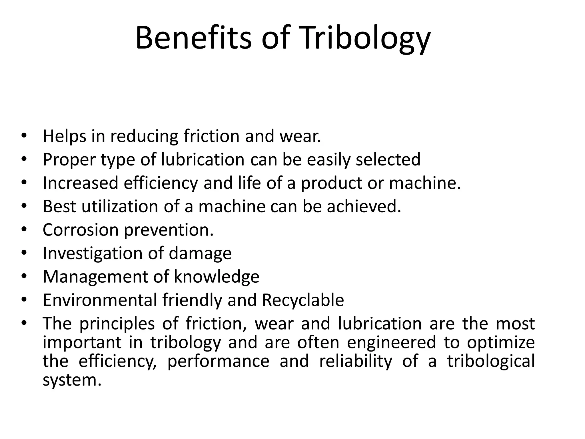 Introduction to tribology | PDF
