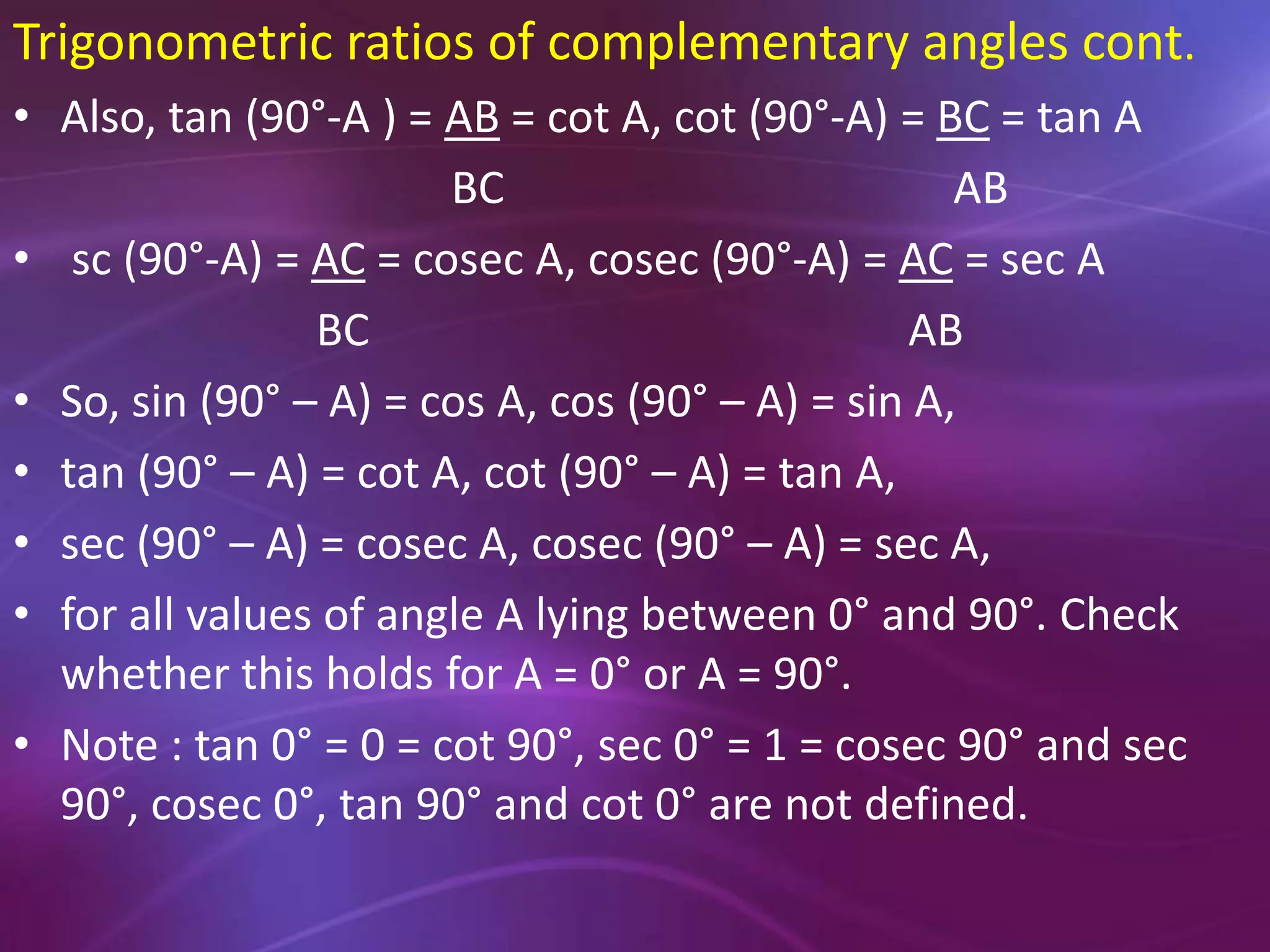 Introduction to trigonometry | PPTX