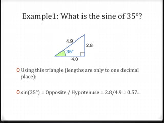 Introduction to trigonometry [autosaved] | PPTX