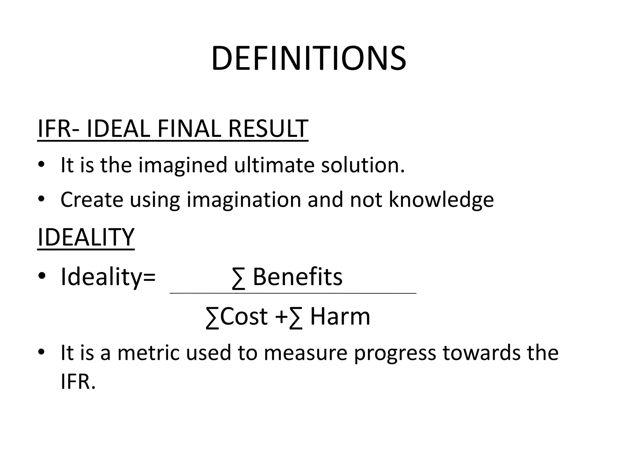Introduction to TRIZ(TIPS) | PPTX