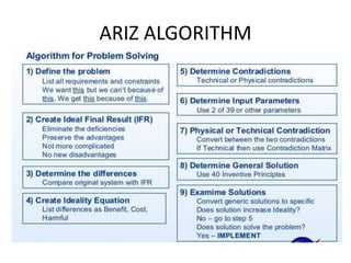 Introduction to TRIZ(TIPS) | PPTX