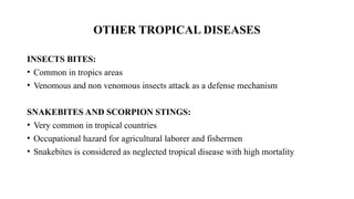 Introduction to tropical medicine - univ | PPTX