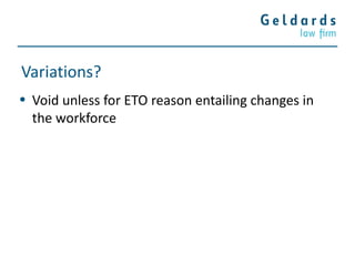 Introduction to TUPE | PPT