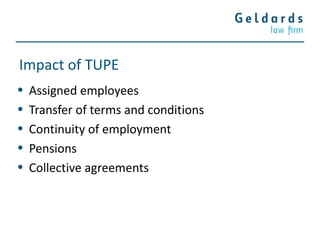 Introduction to TUPE | PPT
