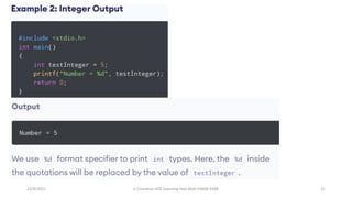Introduction to Turbo C data types | PPTX