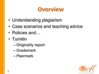 Introduction to turnitin | PPTX