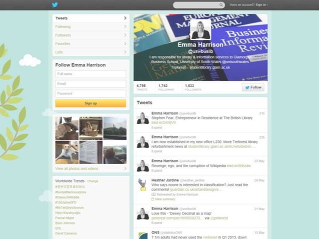 Introduction to Twitter | PPTX