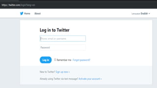 Introduction to Twitter | PPT