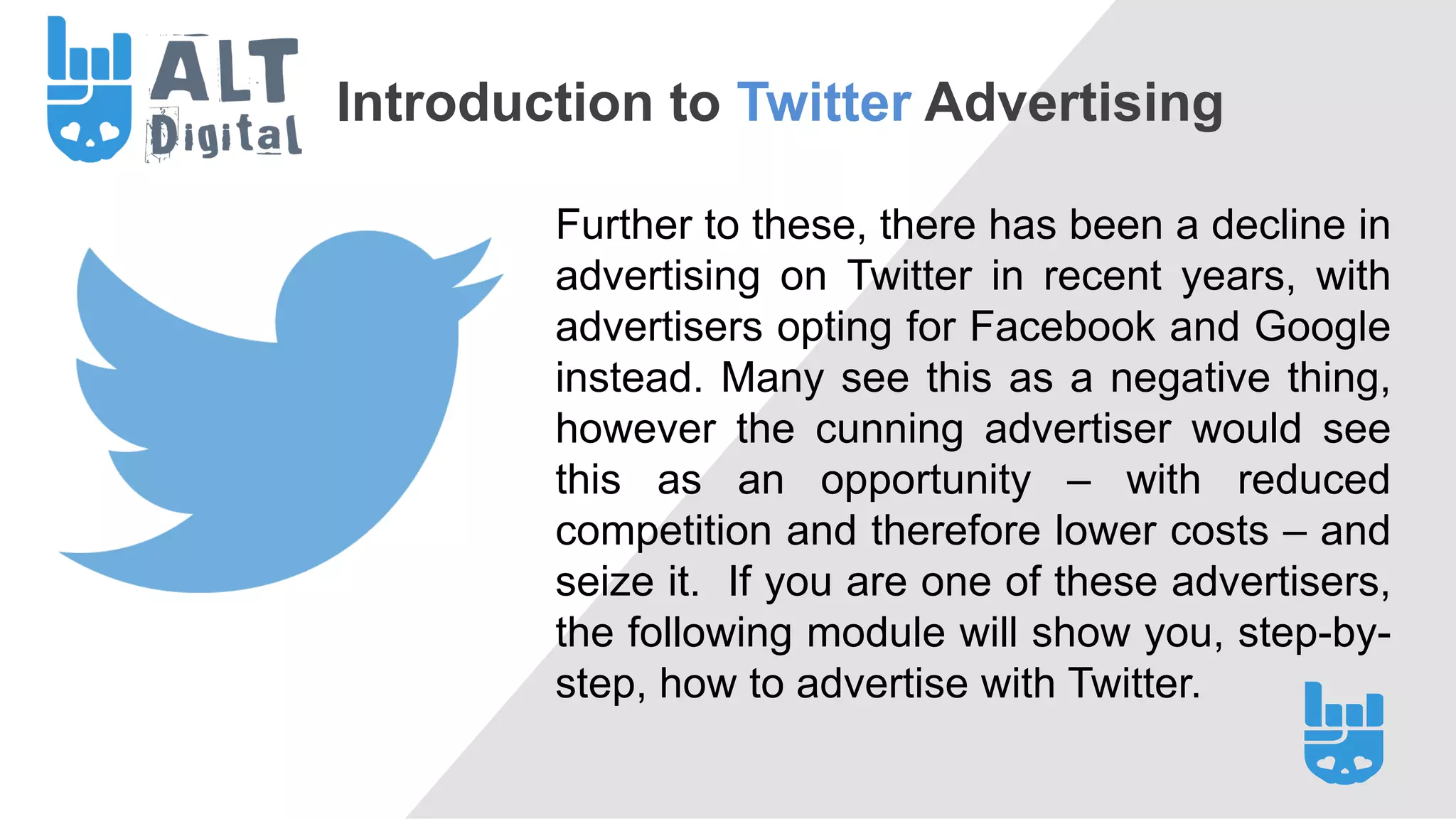 Introduction to Twitter advertising | PPT