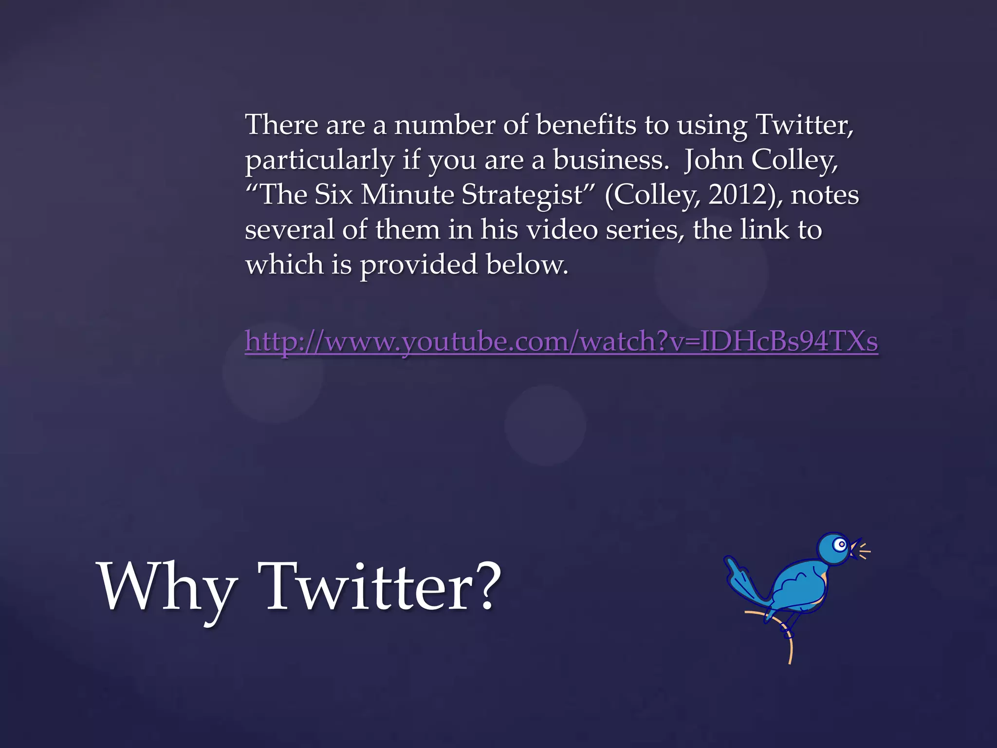 Introduction to Twitter – Part 1 | PPTX