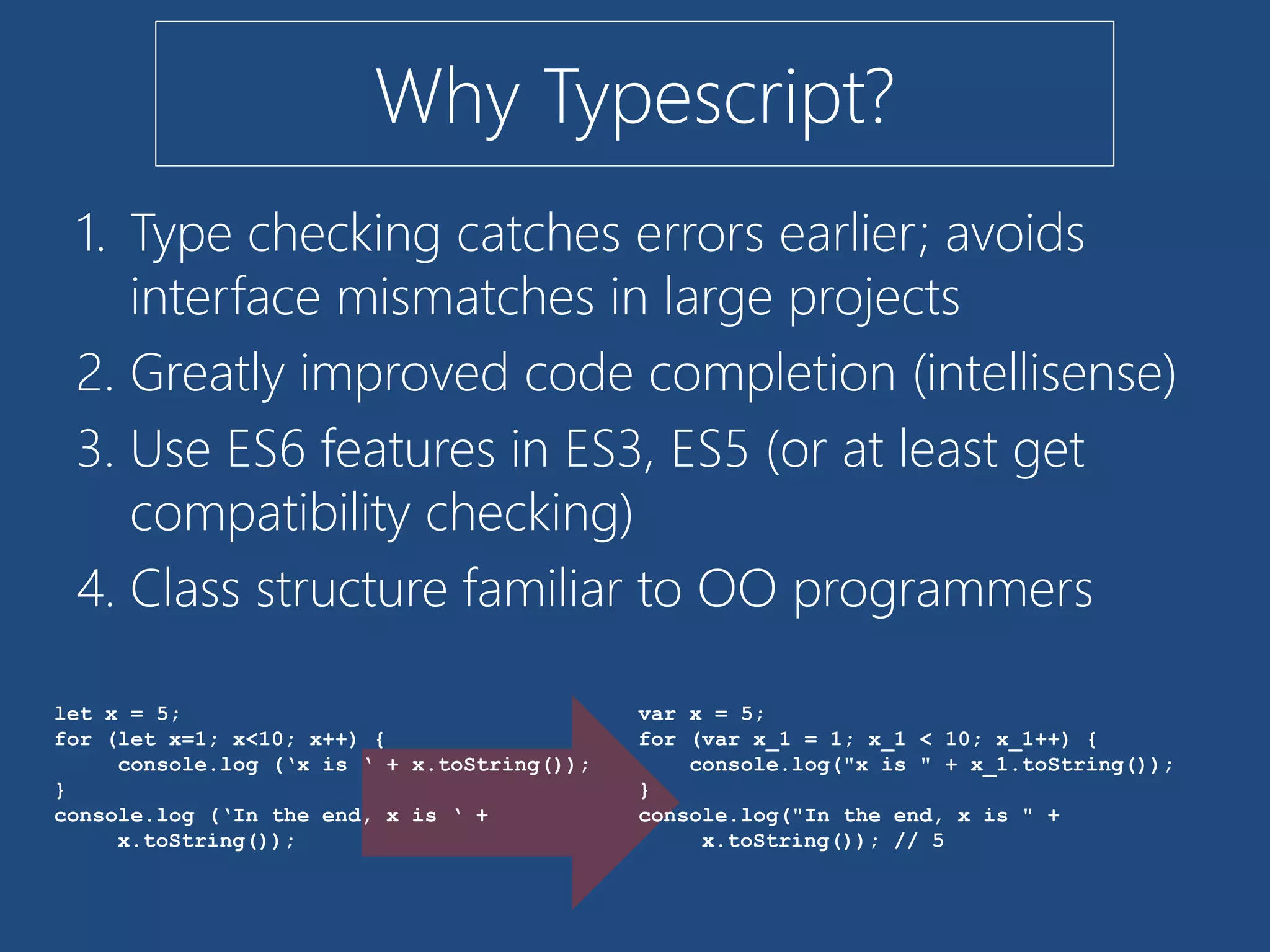 Introduction to TypeScript | PPTX