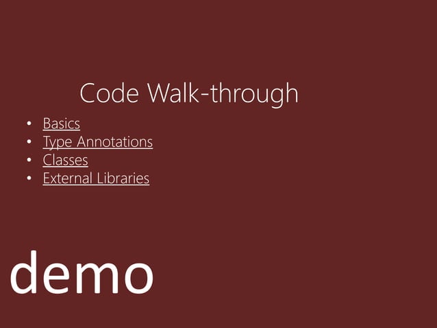 Introduction to TypeScript | PPTX
