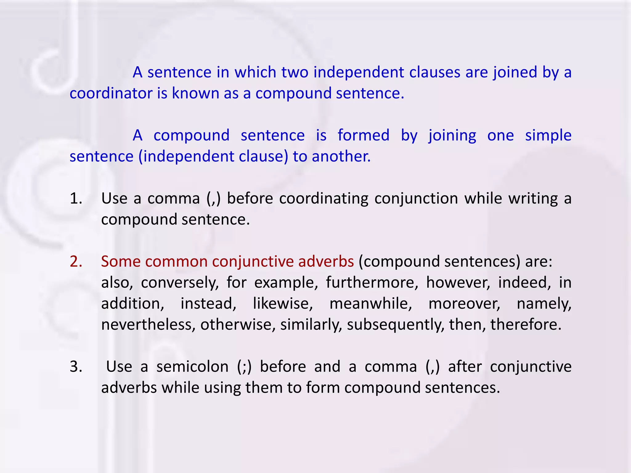 Types of sentences | PPTX