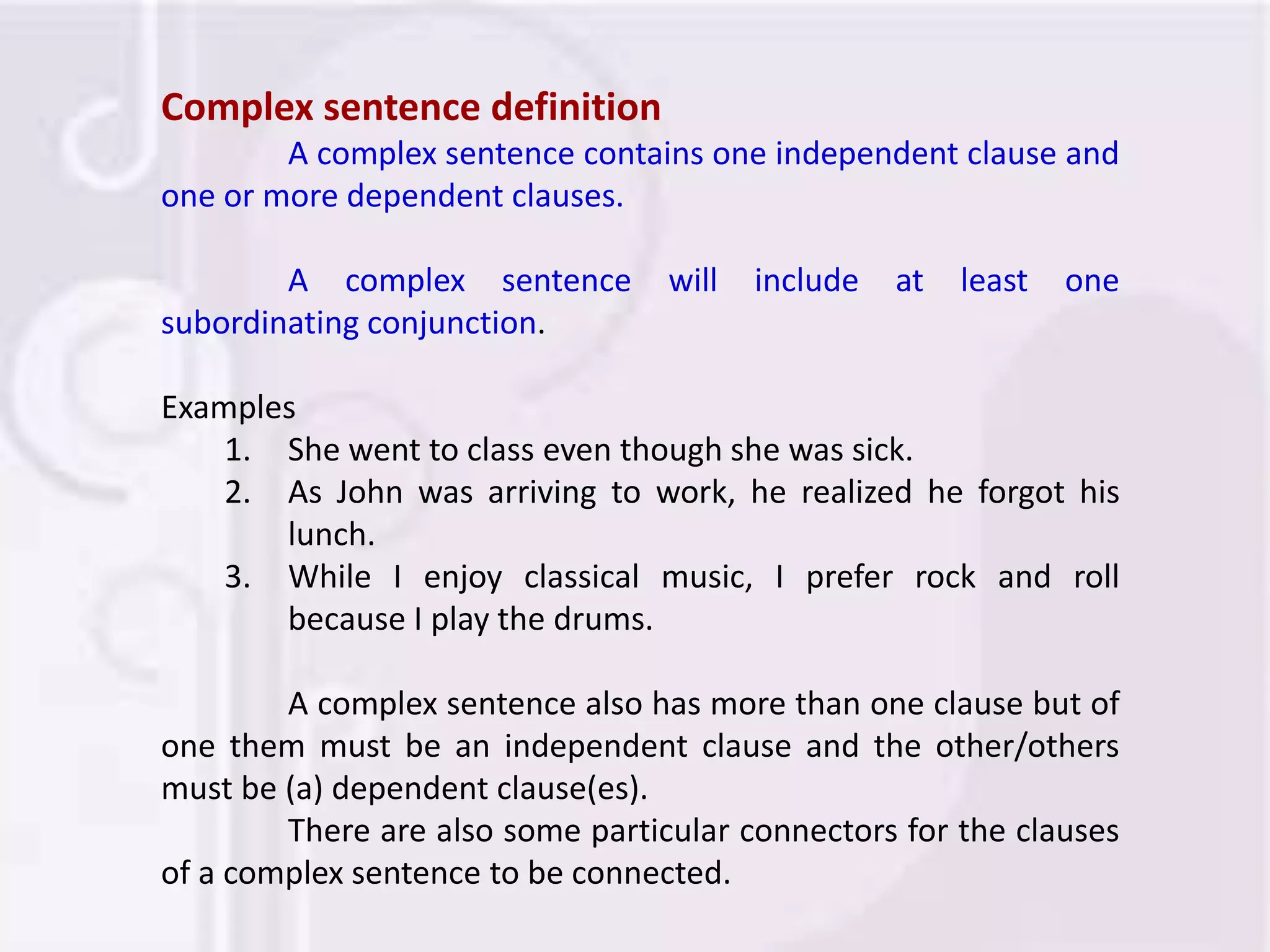 Types of sentences | PPTX