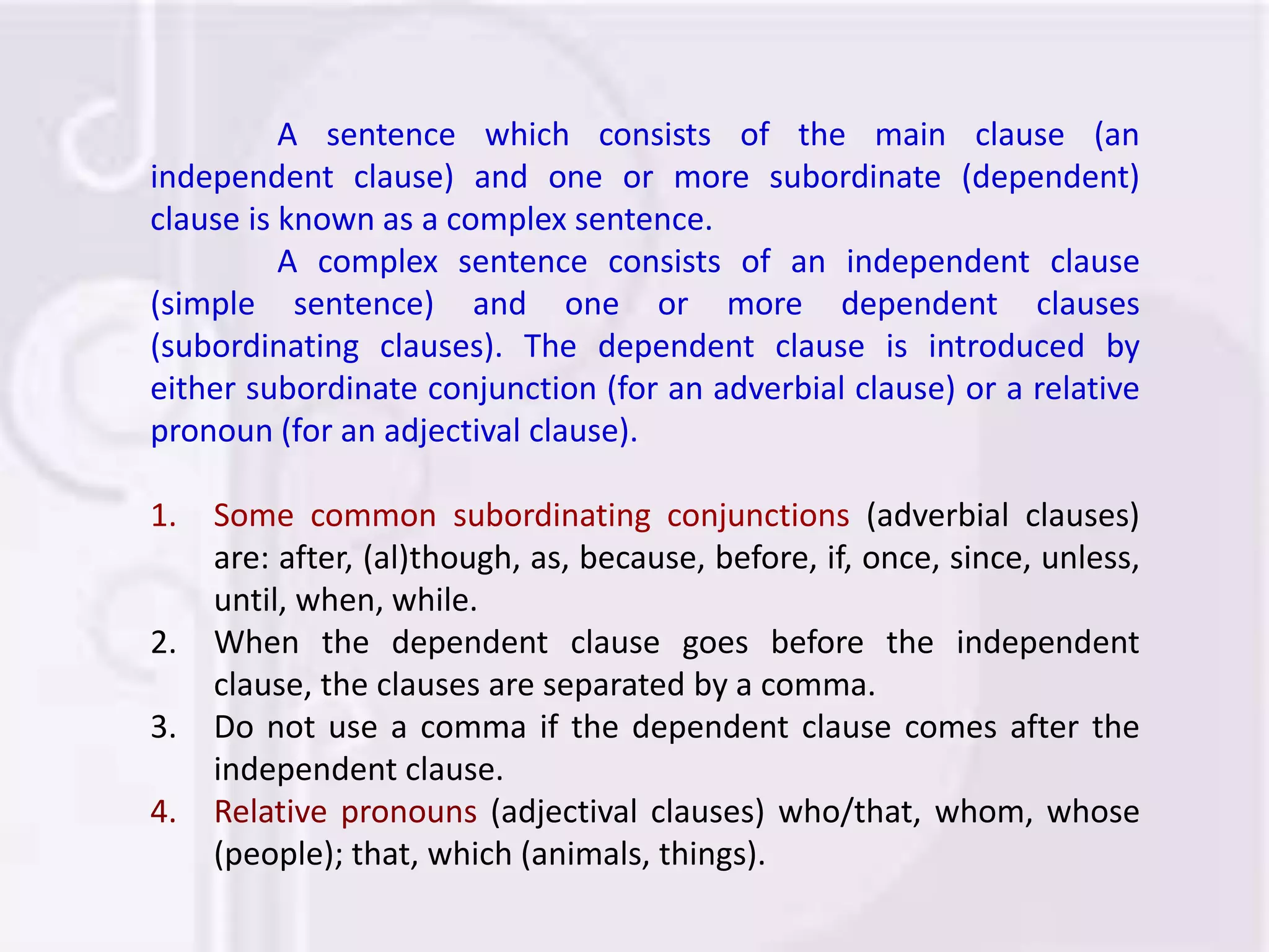 Types of sentences | PPTX