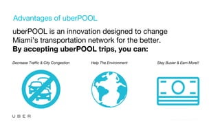 Introduction to uber pool english billy version (1) | PPT