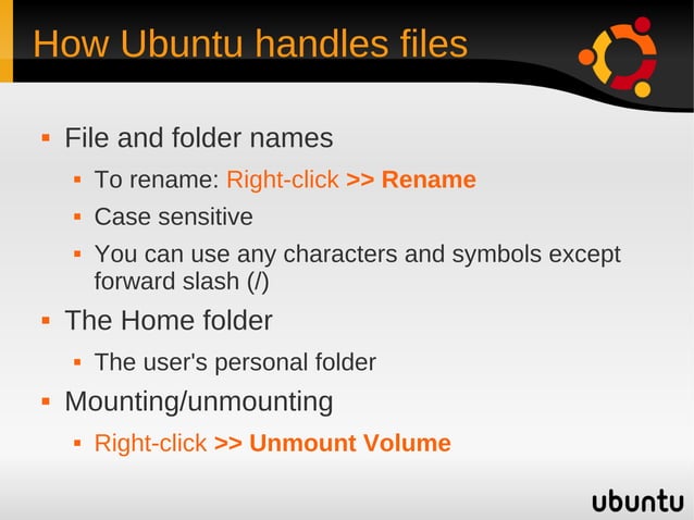 Introduction To Ubuntu Ppt 