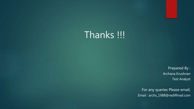 Introduction to Unified Functional Testing 12 (UFT) | PPTX | Computer ...