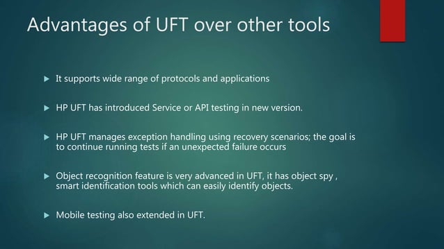 Introduction to Unified Functional Testing 12 (UFT) | PPTX | Computer ...