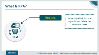 Introduction To UiPath | RPA Tutorial For Beginners | RPA Training ...