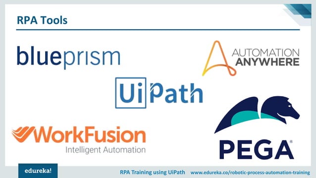 Introduction To UiPath | RPA Tutorial For Beginners | RPA Training using Uipath | Edureka | PDF