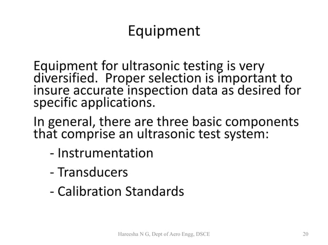 Introduction To Ultrasonic Testing Pdf