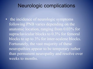 Introduction to ultrasound & regional anesthesia | PPTX