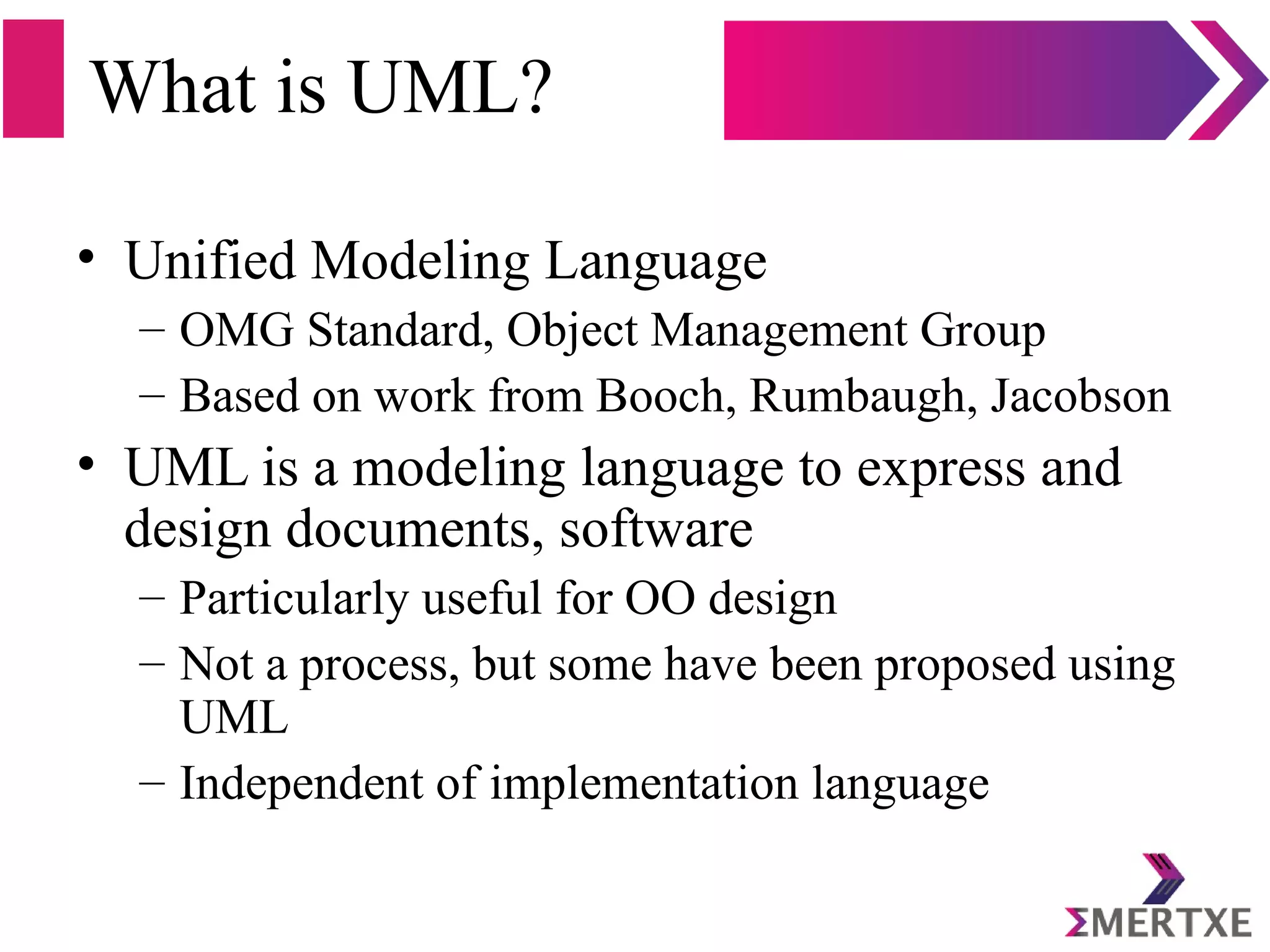 Introduction To Uml Pdf Programming Languages Computing 2406
