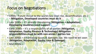 Introduction to UNFCCC & International Climate Negotiations | PPTX
