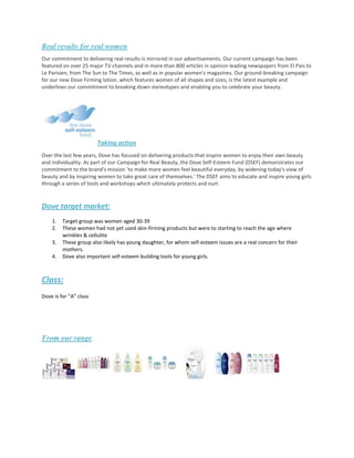 Introduction to unilever | DOCX