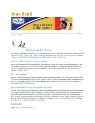 Introduction to unilever | DOCX