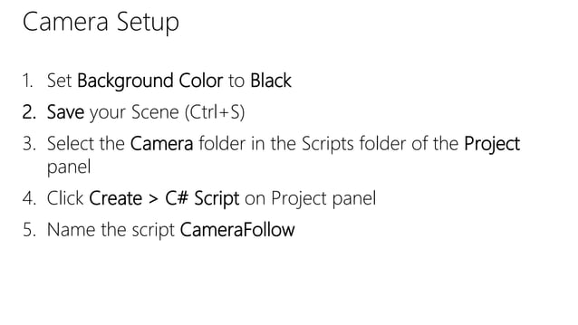 Introduction to Unity3D and Building your First Game | PPTX