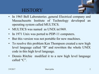 Introduction to unix | PPT
