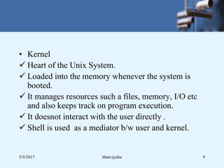 Introduction to unix | PPT