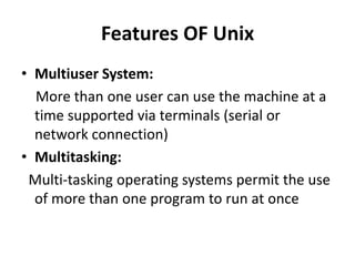 Introduction To Unix.pptx