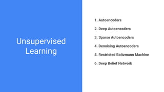 Introduction to un supervised learning | PPT
