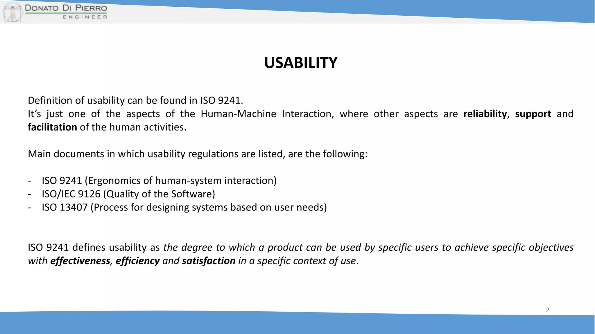 Introduction to usability | PPT