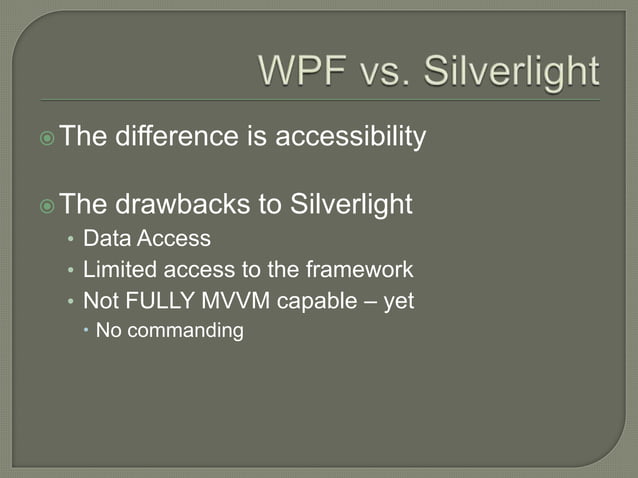 Introduction To Useful Wpf | PPTX