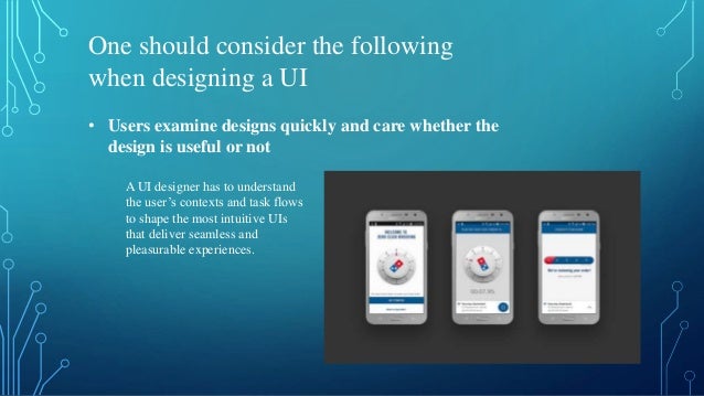 Introduction To User Interface Design.pptx | Computing | Technology ...