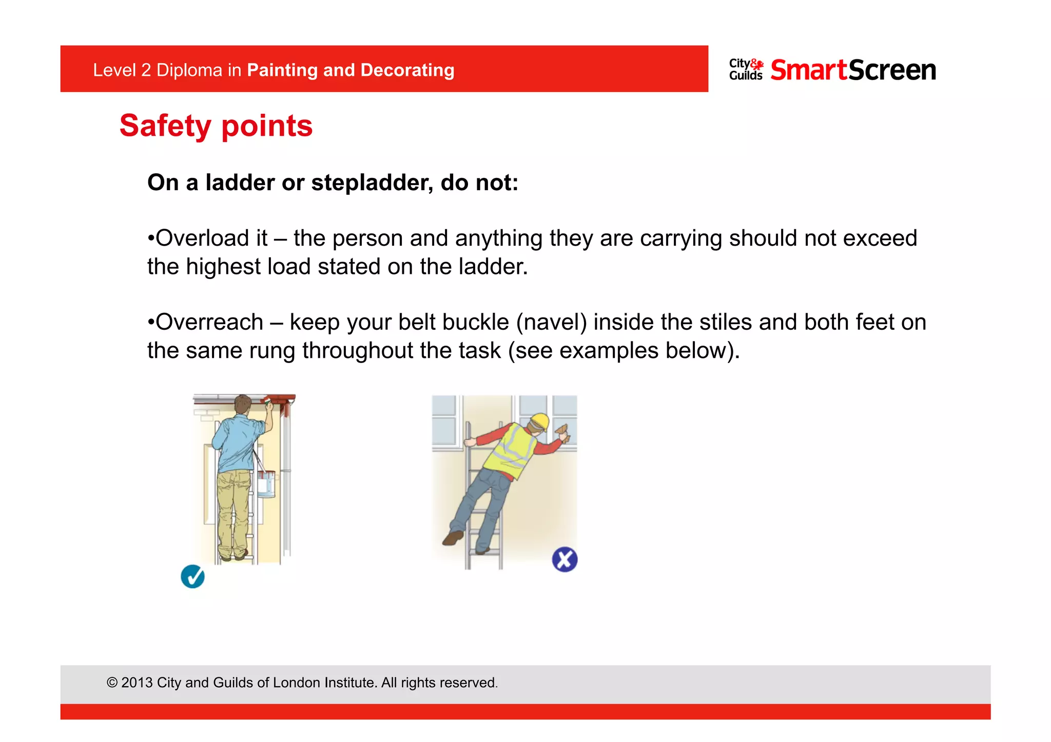 Introduction to using ladders 1 | PDF