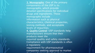 Introduction to US pharmacopoeia Qr .pptx