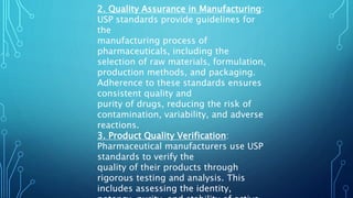Introduction to US pharmacopoeia Qr .pptx