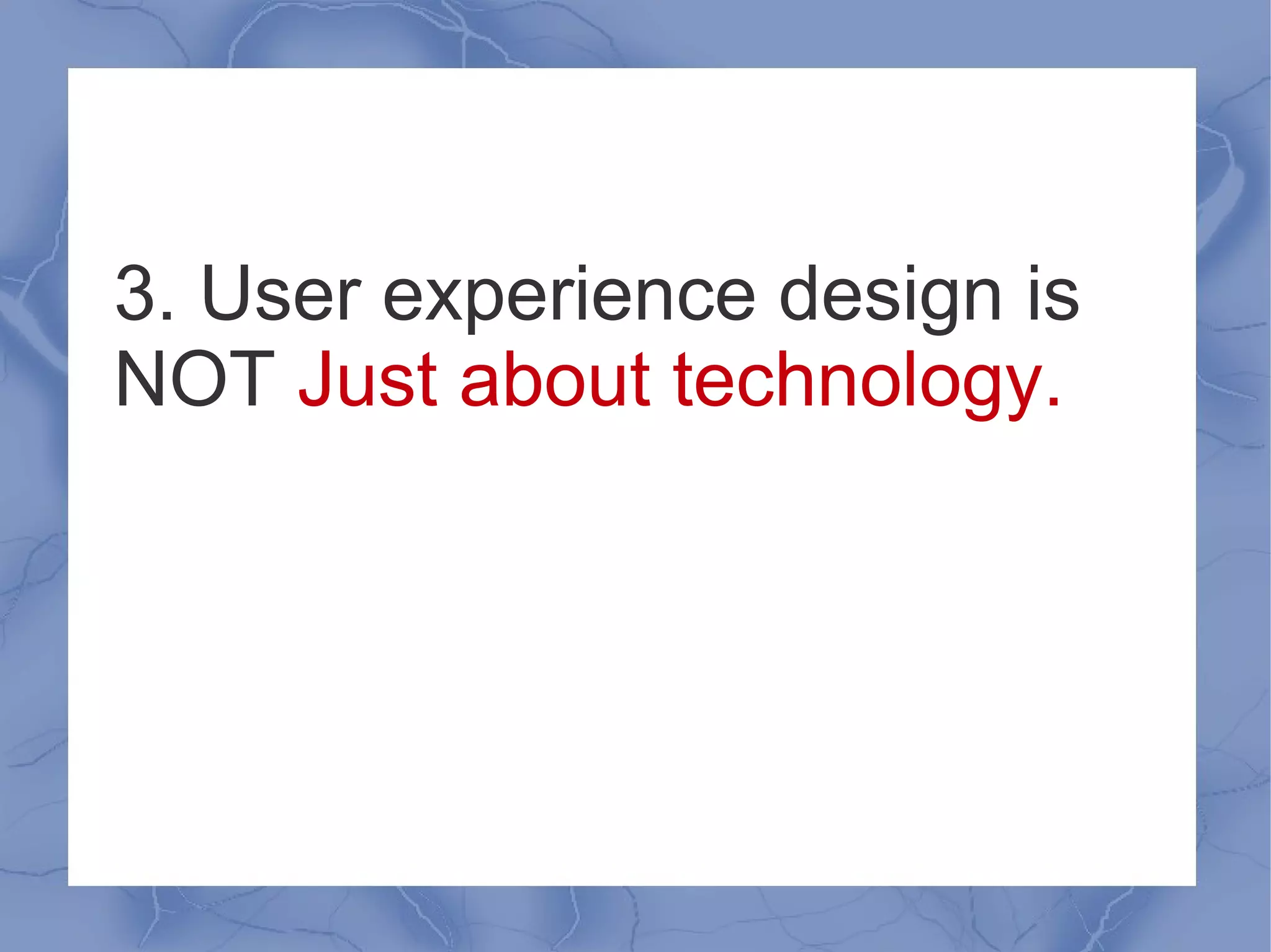 Introduction to User Experience Design | PDF