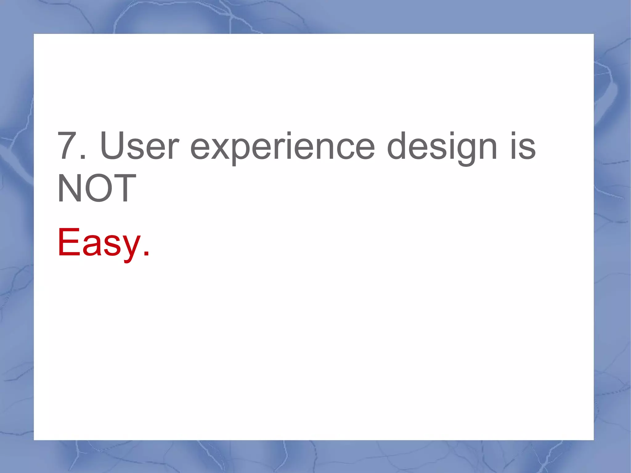 Introduction to User Experience Design | PDF