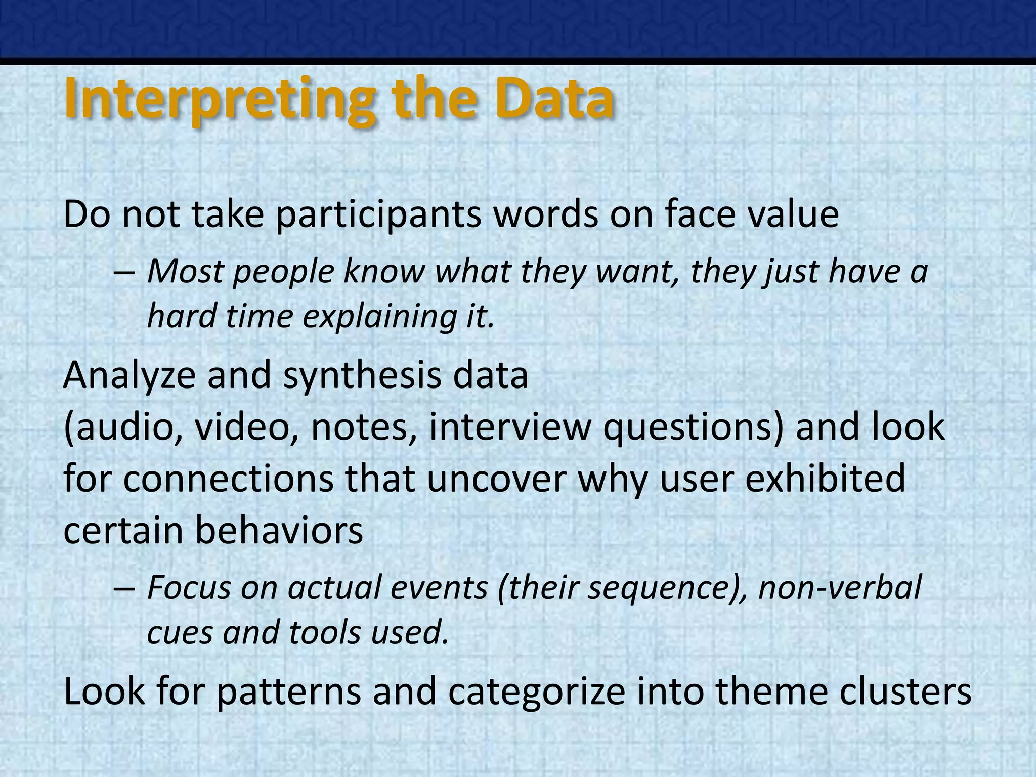 Introduction to UX Research: Fundamentals of Contextual Inquiry | PPTX