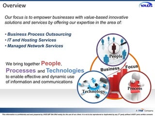 VADS Company Profile | PDF